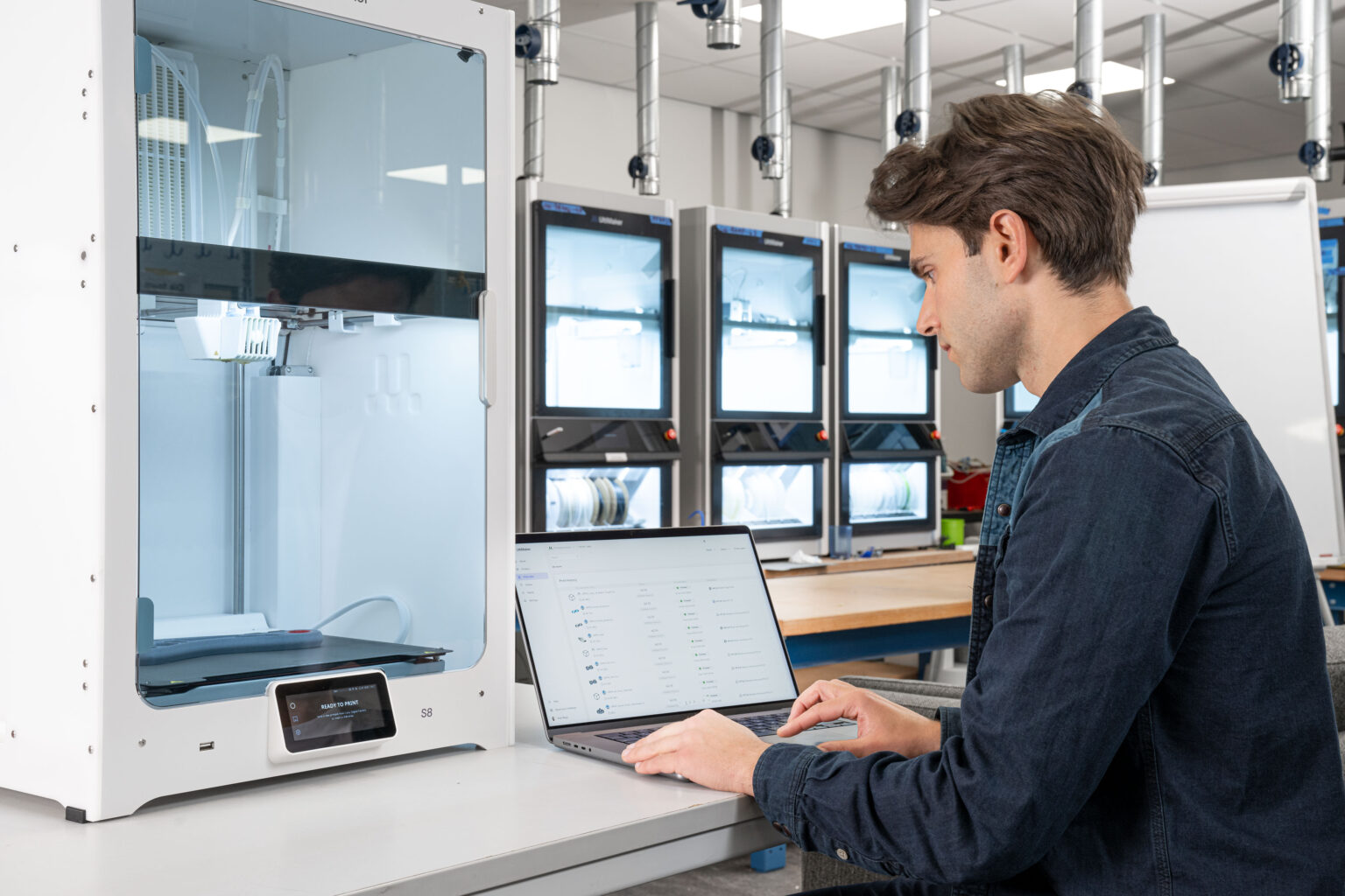 UltiMaker Unveils the UltiMaker S8, Engineered for Enhanced Productivity and Precision - UltiMaker